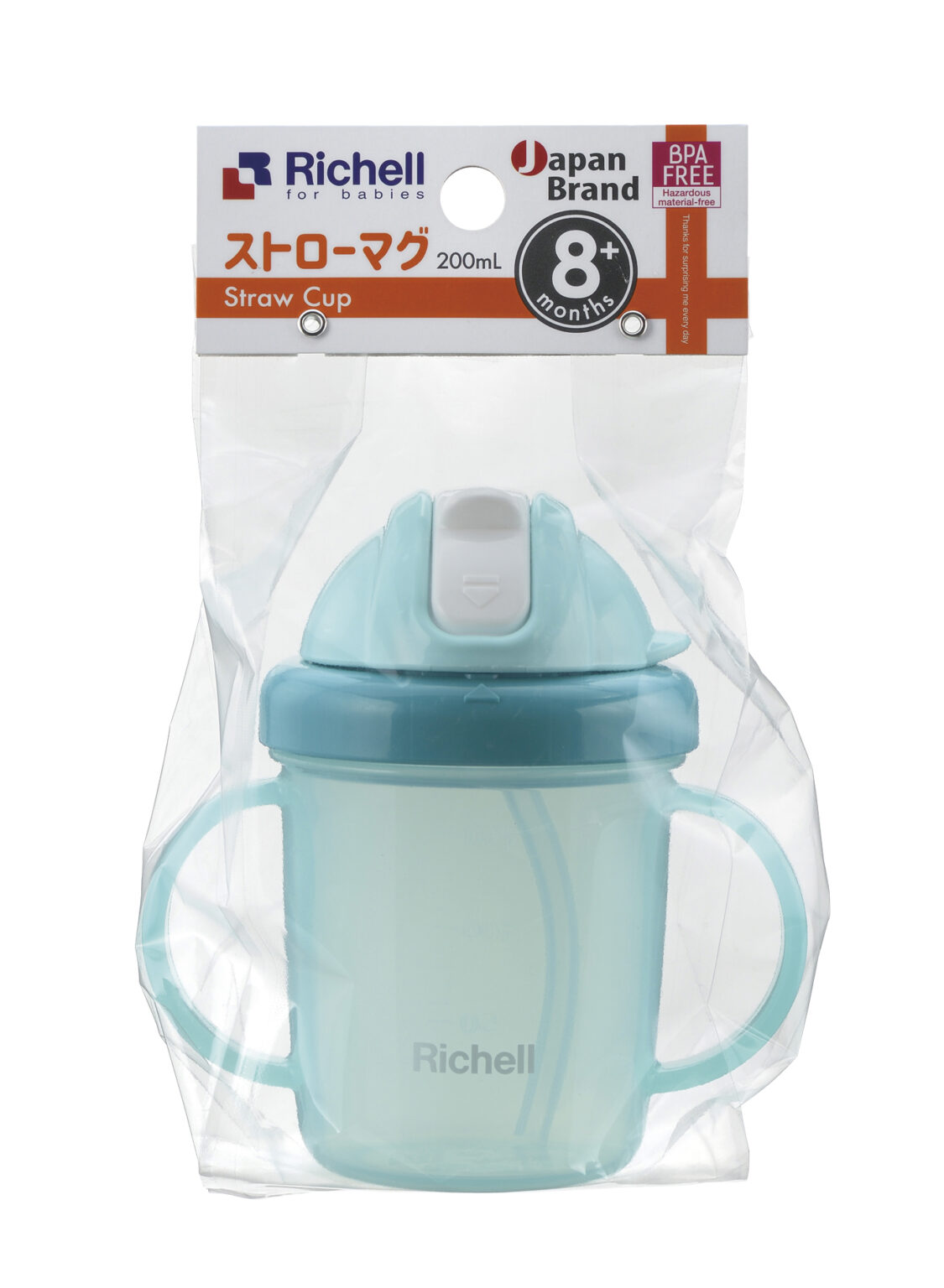 Richell ริเชล แก้วหลอดดูดรุ่น Mugtre – Richell Baby Thailand